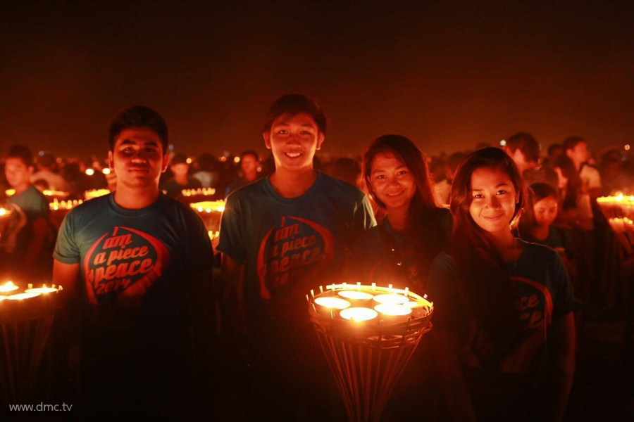 The Photo Collection of the Light of Peace in the Philippines 2014
