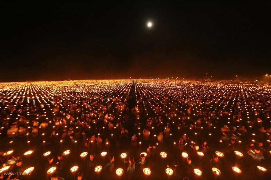 The Photo Collection of the Light of Peace in the Philippines 2014