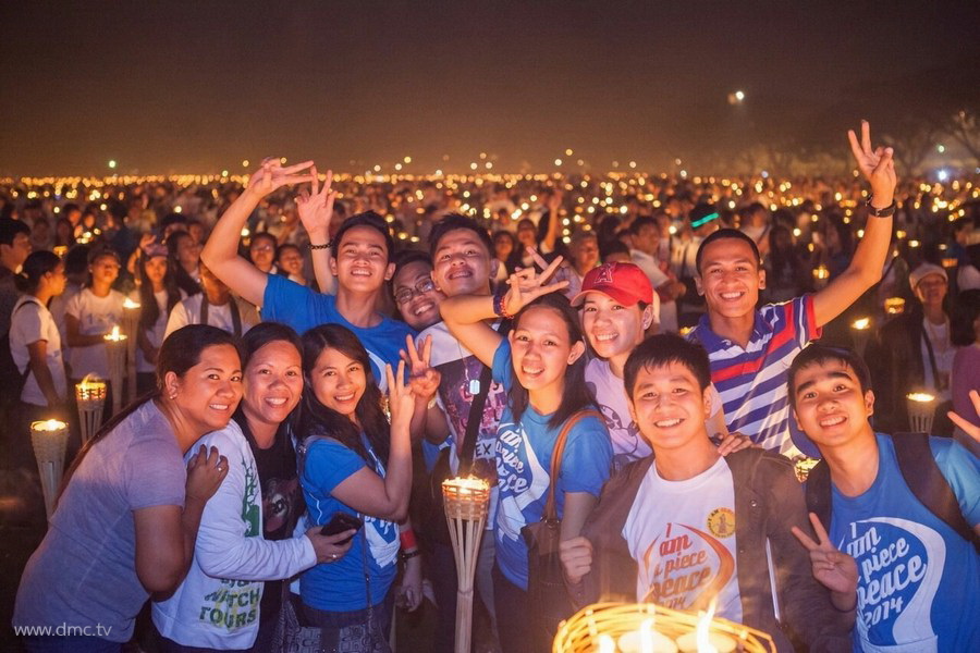The Photo Collection of the Light of Peace in the Philippines 2014